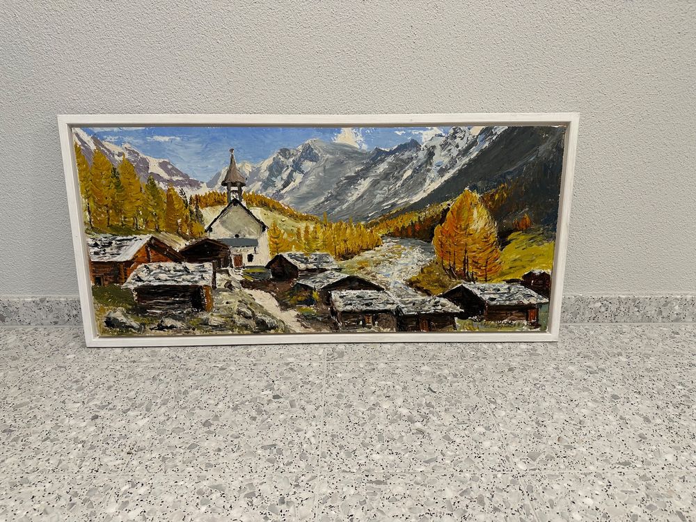 Bild Walliser Landschaft | Kaufen auf Ricardo