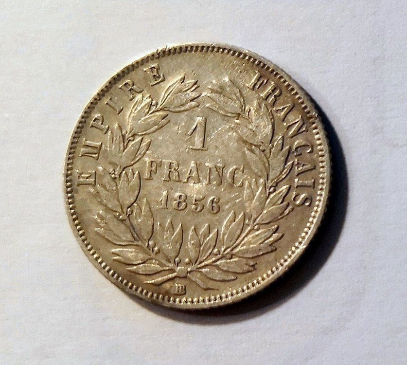 1 Franc 1856 France Napoleon III | Kaufen auf Ricardo