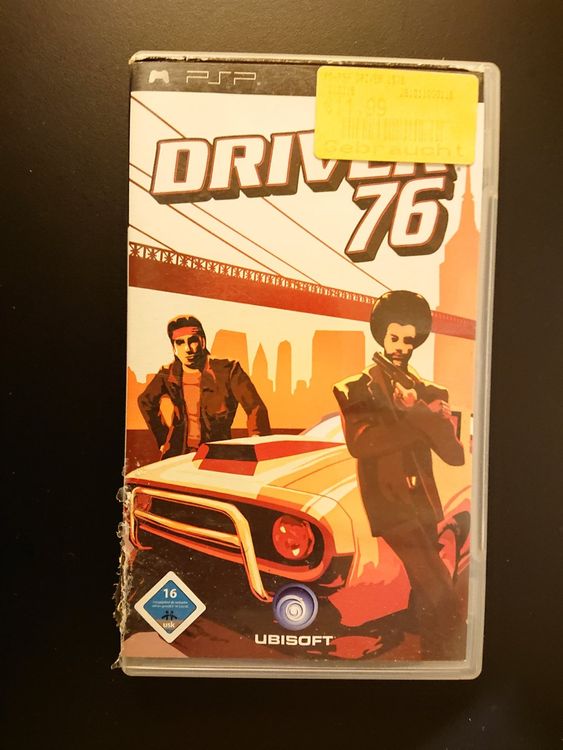 Sony Playstation Portable PSP - Driver 76 - Deutsch - CIB (Gebraucht ...