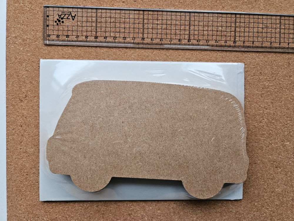 GONIS MDF VW Bus inkl. Schablone | Kaufen auf Ricardo