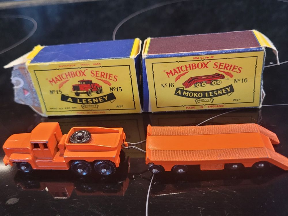 Matchbox - Super Atlantic Tractor Nr.15+16 Top Zustand !🎄🎄 (Neu (gemäss ...