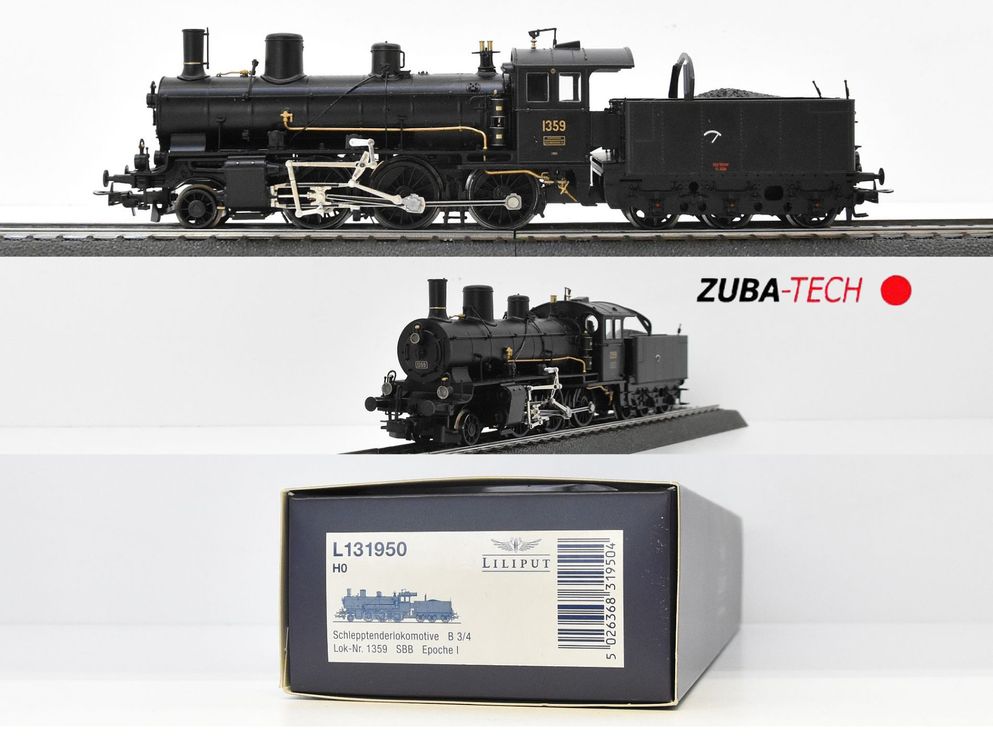 Liliput L131950 Dampflok B 3/4 SBB H0 GS Digital mit OVP | Kaufen auf Ricardo