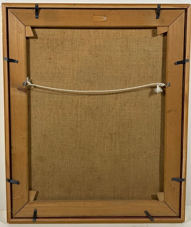 Gemälde Bauer auf dem Traubenfeld | Kaufen auf Ricardo