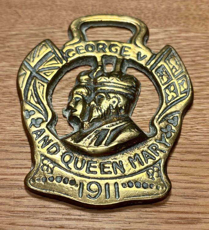 1911 KING GEORGE V & Queen Mary Staatsriemen Schmuck England (Gebraucht ...