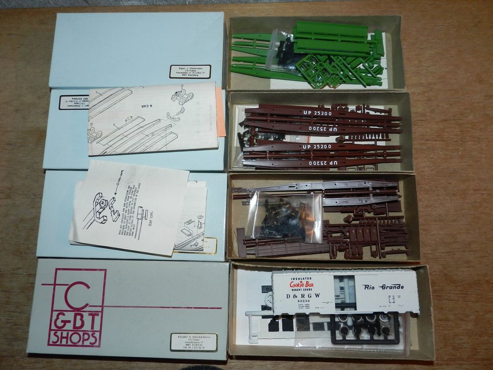 Front Range H0 GL TOFC Rail Cars / C & BT Shops Box Car | Kaufen auf ...