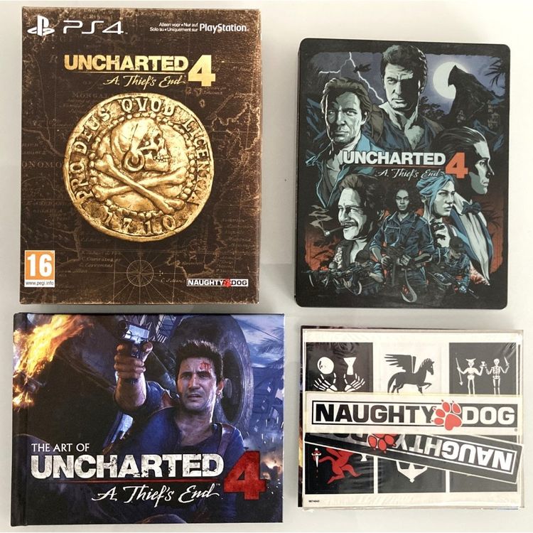 Uncharted 4 A Thief's End - Special Edition - SONY PS4 | Kaufen auf Ricardo