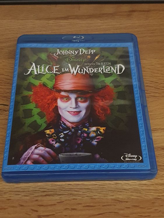 Alice im Wunderland - Blu-Ray - Johnny Depp - Tim Burton (Gebraucht) in ...