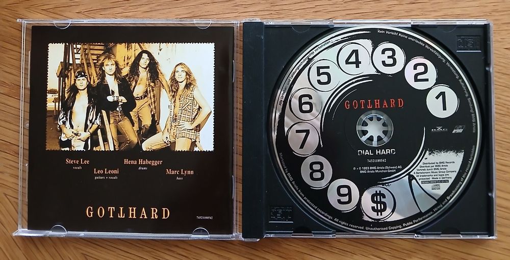 Gotthard – Dial Hard 1993 (CD) Topzustand!!! (Gebraucht) in Nänikon für CHF 5 – mit Lieferung ...