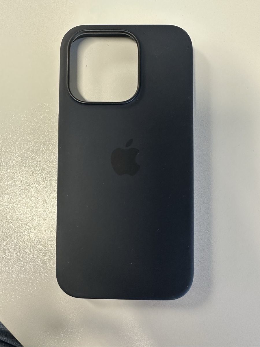 Original Apple iPhone 15 Pro Silikon Case - Schwarz! (54) (Neu und ...