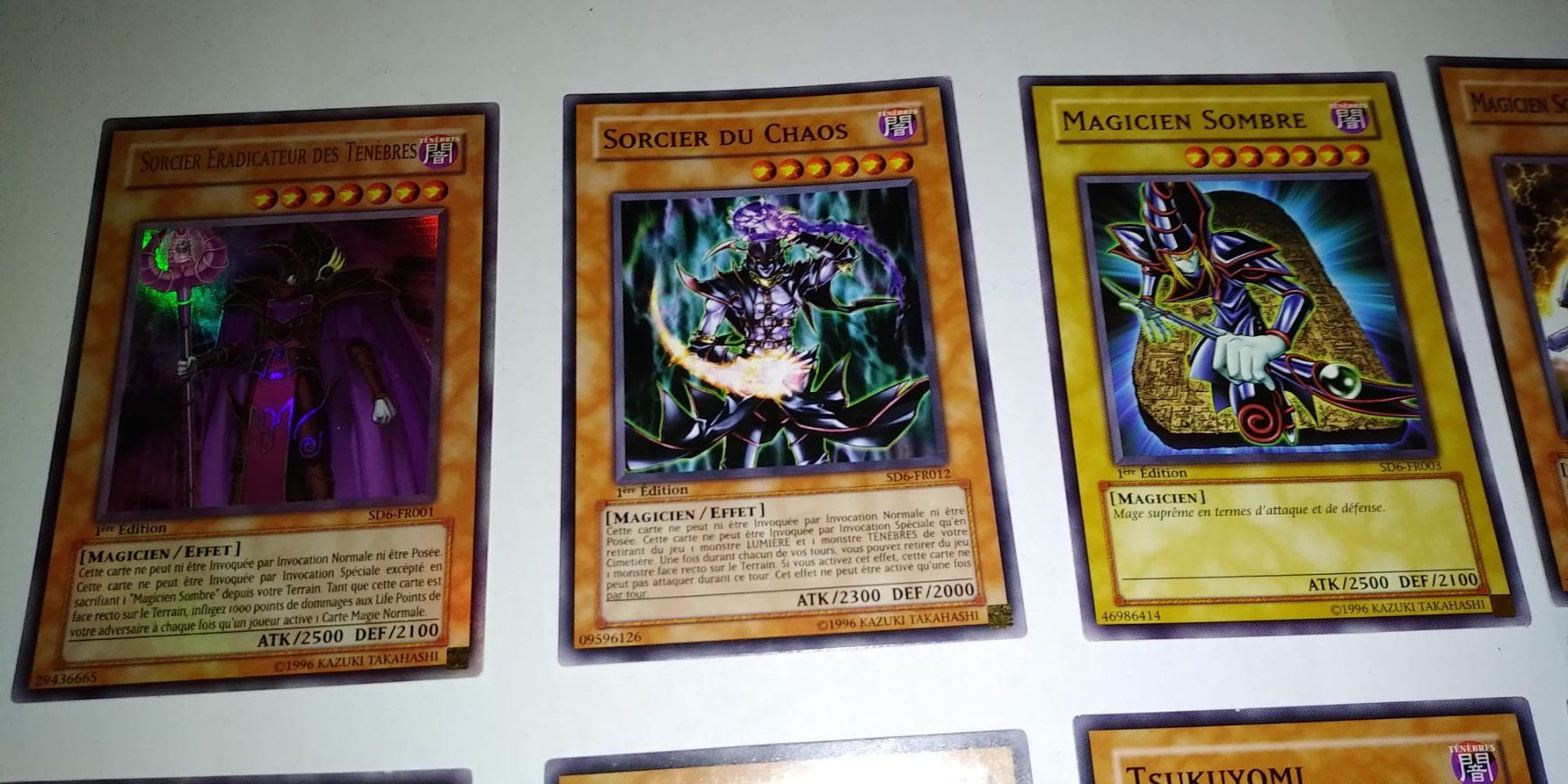 12 Cartes Yu-Gi-Oh! 1 ère Edition "Ténèbres" (D'occasion) à Gland pour ...