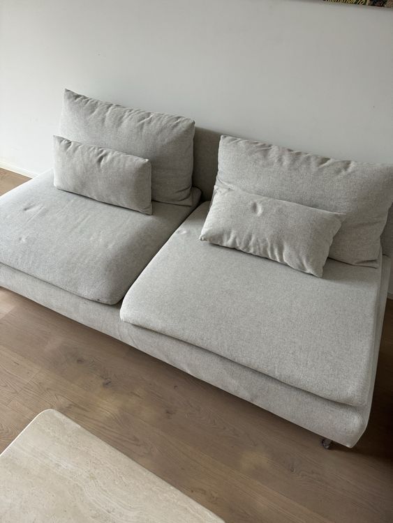 Ikea Soderhamn Sofa beige (Gebraucht) in Zug für CHF 500 – nur Abholung auf Ricardo kaufen
