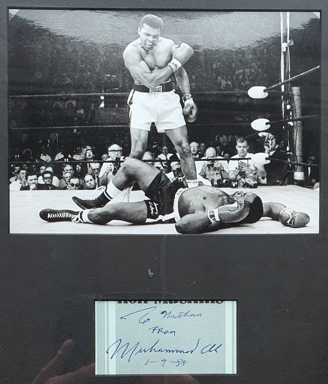 Muhammad Ali Original Autogramm | Kaufen auf Ricardo