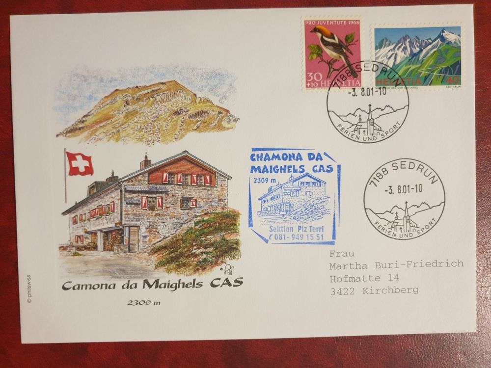 Alpenpost, Chamona da Maighels CAS 2001 (Neu (gemäss Beschreibung)) in ...
