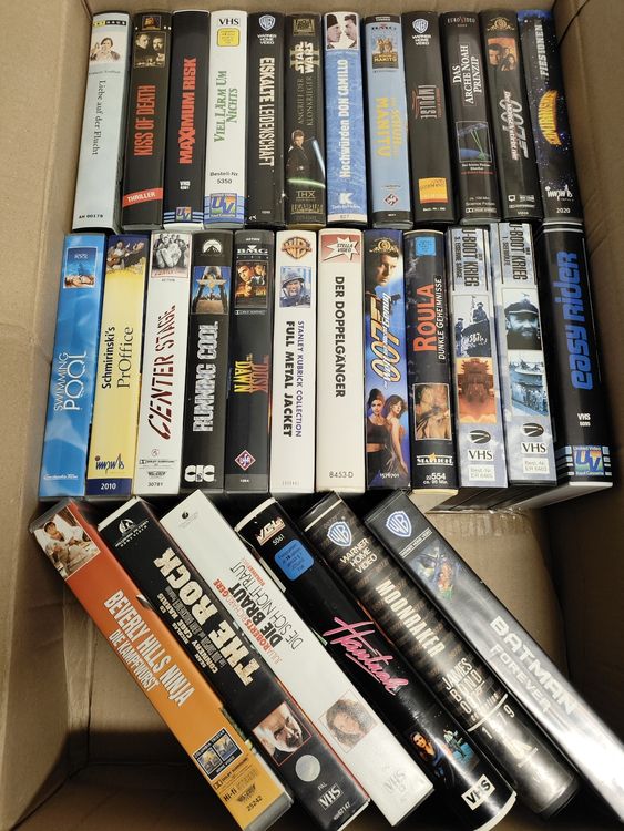 VHS FILME SAMMLUNG KONVOLUT KOLLEKTION 30 STÜCK ACTION S20 | Kaufen auf ...
