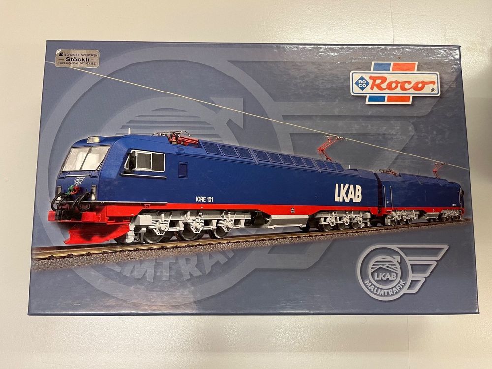 Roco 63750 LKAB IORE Doppellok Nr. 101 und 102 (Neu und ...