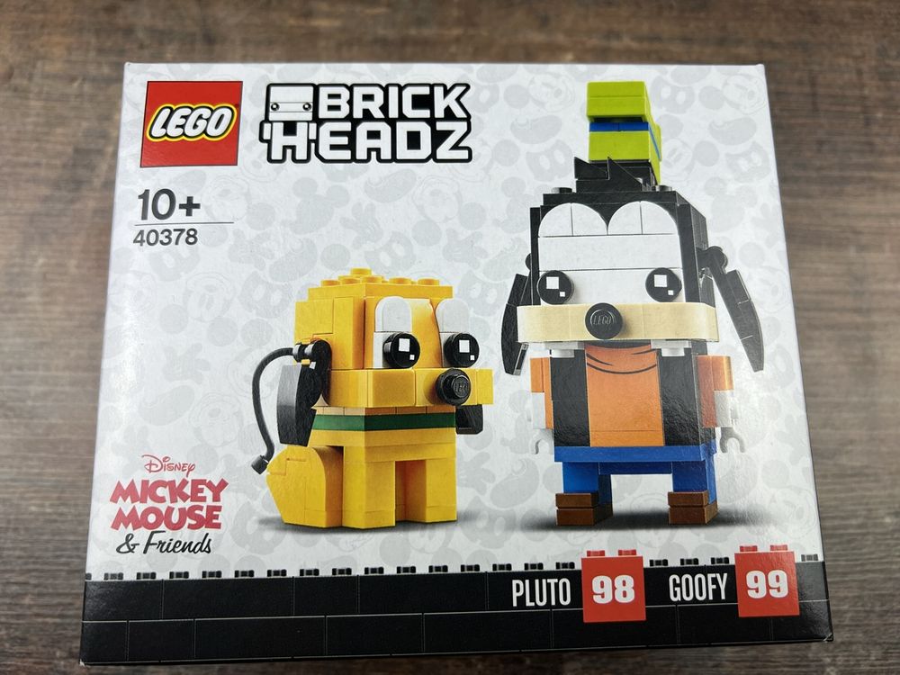 Lego Brick Headz 40378 Pluto und Goofy (Neu und originalverpackt) in ...