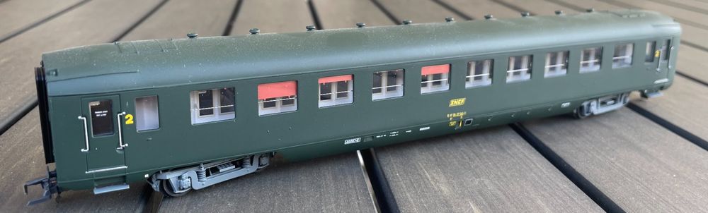 REE Modeles, SNCF-Personenwagen DEV AO B10, 2. Klasse H0 DC | Kaufen ...