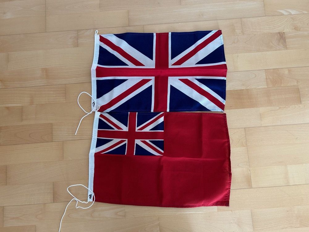 Nautische Flaggen Großbritannien & Red Ensign (Gebraucht) in Cham für ...