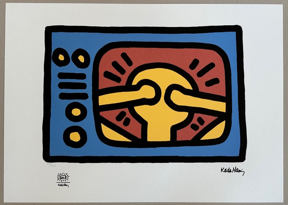 Keith Haring: Untitled 27/150 (Neu (gemäss Beschreibung)) in Meilen für CHF 55 – mit Lieferung ...