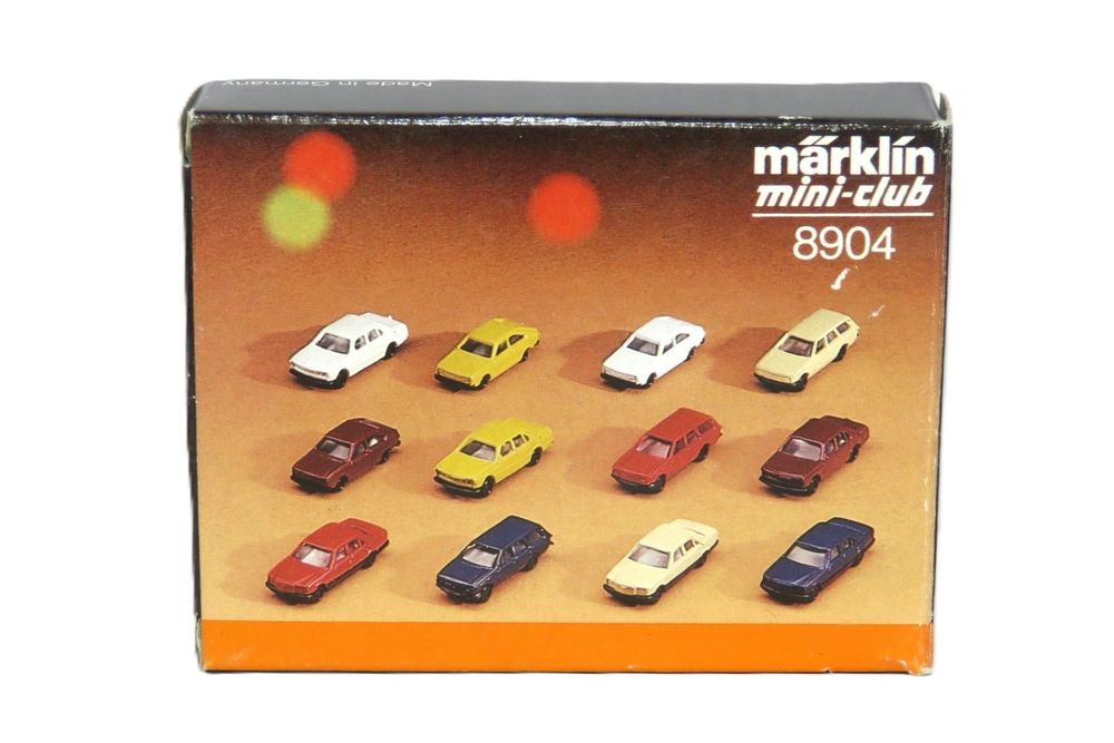Märklin mini-club 8904 - 12 Auto zu Spur Z - 1:220 OVP (Neu (gemäss ...