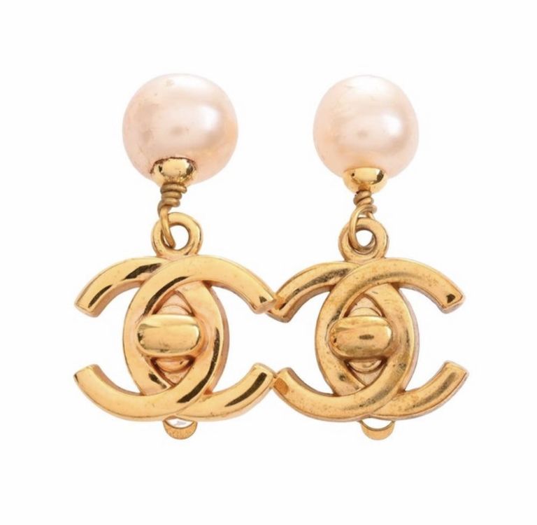 Chanel Ohrringe Vintage Gold Metall (Gebraucht) in Böckten für CHF 200 – mit Lieferung auf ...