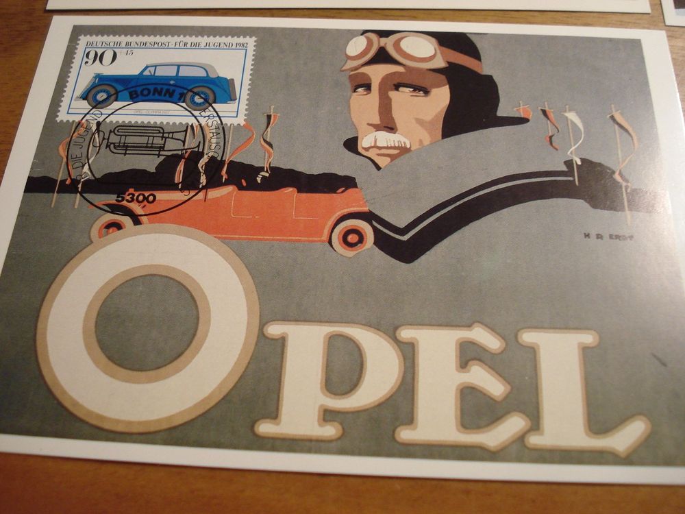 Satz Maximumkarten Deutschland 1982, Autos (Gebraucht) in Niederwil AG für CHF 1 – mit Lieferung ...