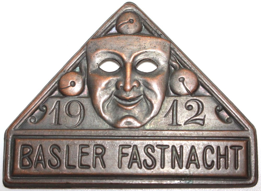 BASLER FASNACHT PLAKETTE 1912 (Gebraucht) in Allschwil für CHF 40 – mit ...