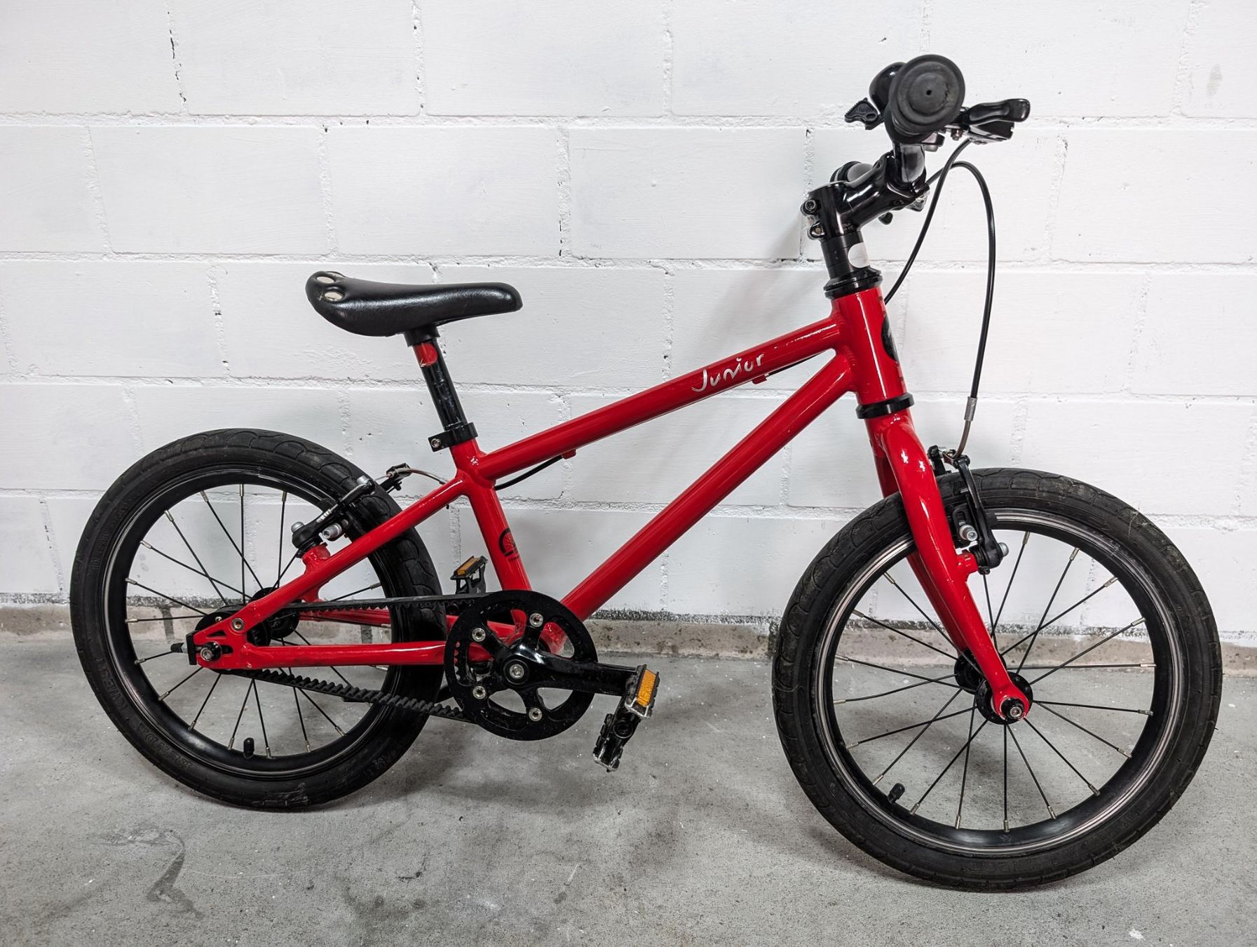 Leichtes Kinderfahrrad 16” ⭐ Riemen ⭐ Alu "Early Rider" (Gebraucht) in ...