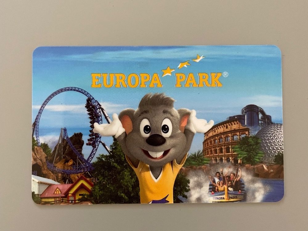 EUROPA PARK GUTSCHEIN 70 EUR (Neu und originalverpackt) in Henggart für CHF 55 – mit Lieferung ...