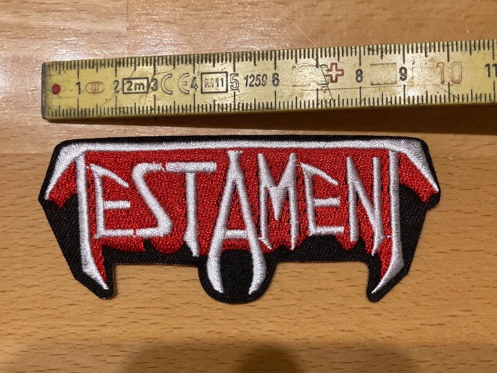 Testament Patch Sticker Aufnäher Metal Rock Band (Neu (gemäss ...