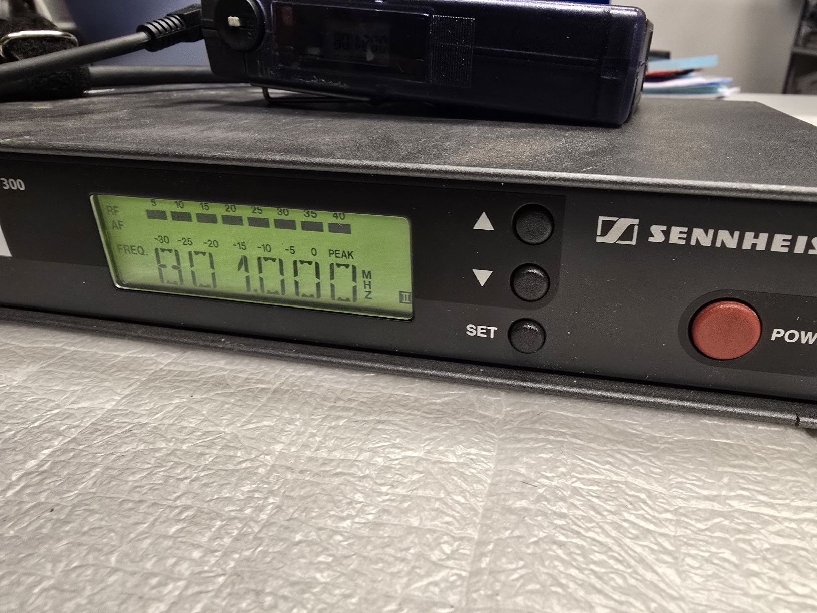 SENNHEISER EW 300 GUITAR WIRLESS SYSTEM Freq 790 - 822 MHz (Gebraucht ...