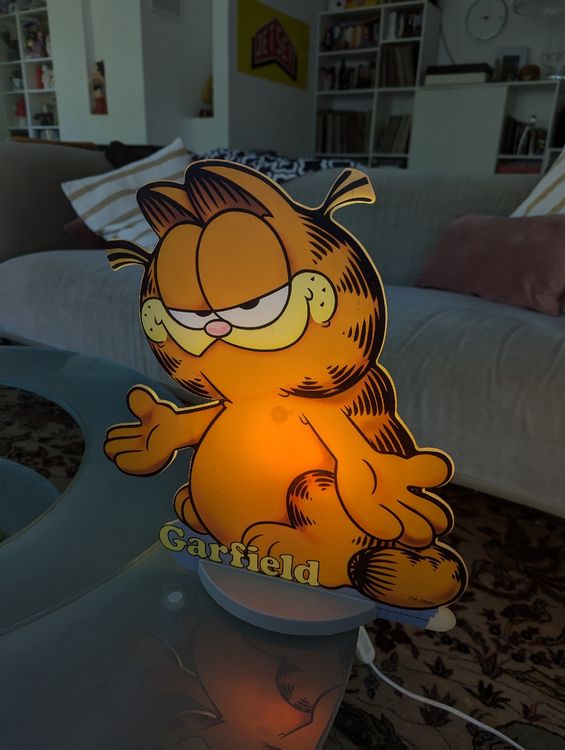 Vintage Garfield Lamp 70s Retro. Rare (Gebraucht) in Erlinsbach SO für ...