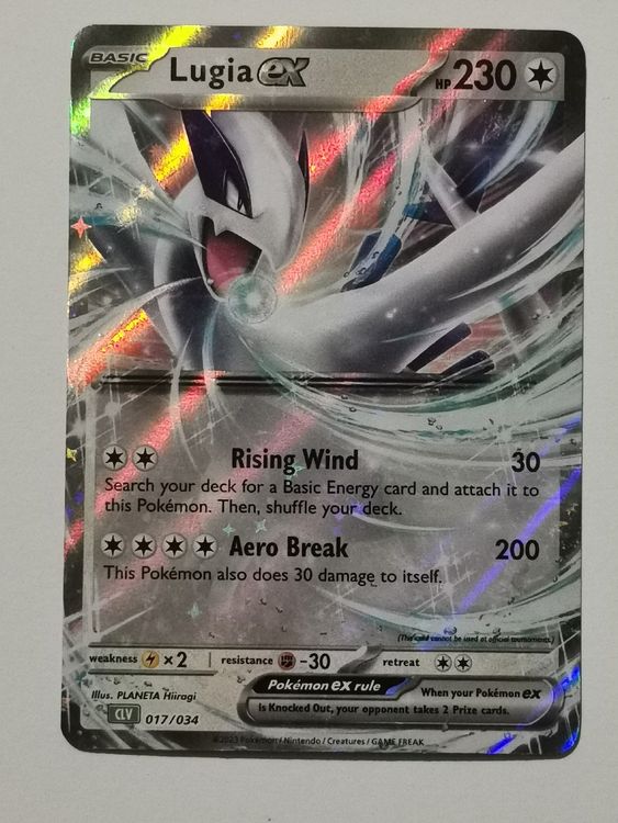 Lugia EX - Seltene Pokémon Karte - Top Zustand! 🔥 (Gebraucht) in Sursee ...