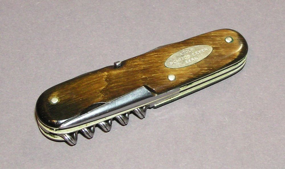 ALTES HORNSCHALEN TASCHENMESSER ALF. SIMON BERN (Gebraucht) in Grenchen ...