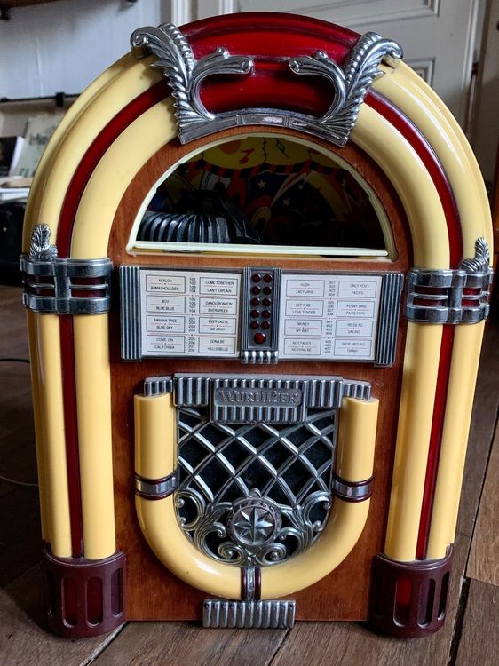 Radio cassette juke box Wurlitzer vintage années 80 90 (Gebraucht) in ...