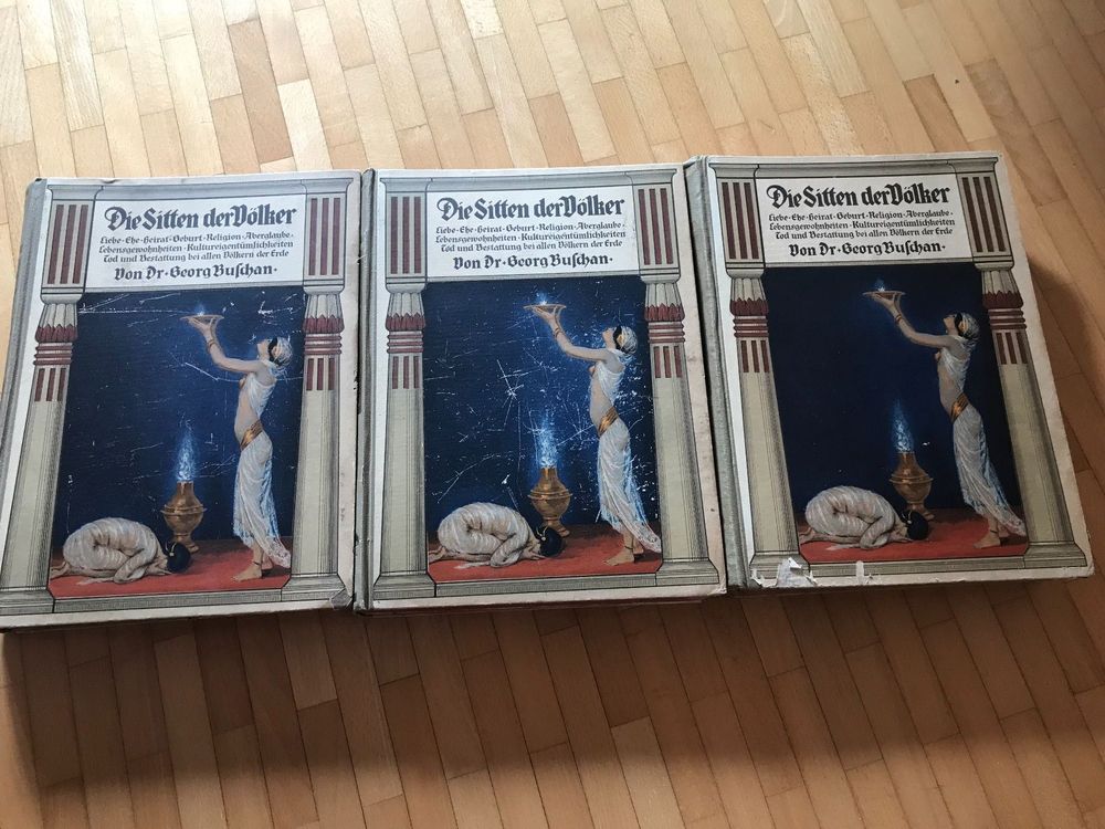 Die Sitten der Völker Dr. Georg Buschan (Gebraucht) in Rheinfelden für ...