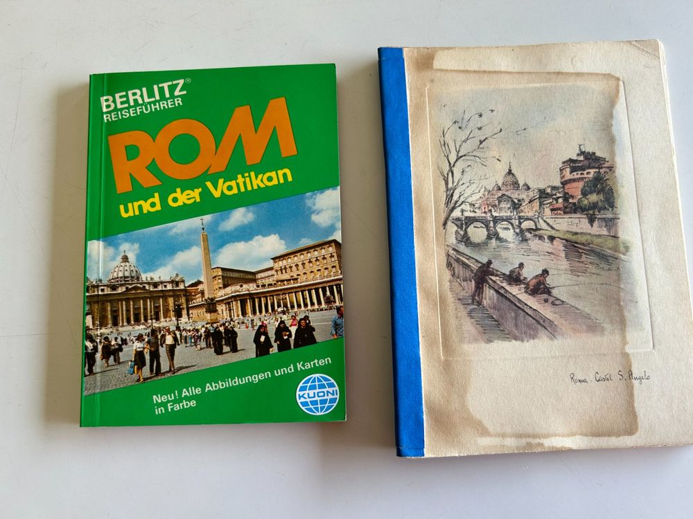 Reisetagebuch Rom 1959 & Reiseführer Berlitz (Gebraucht) in Hagendorn für CHF 9 – mit Lieferung ...