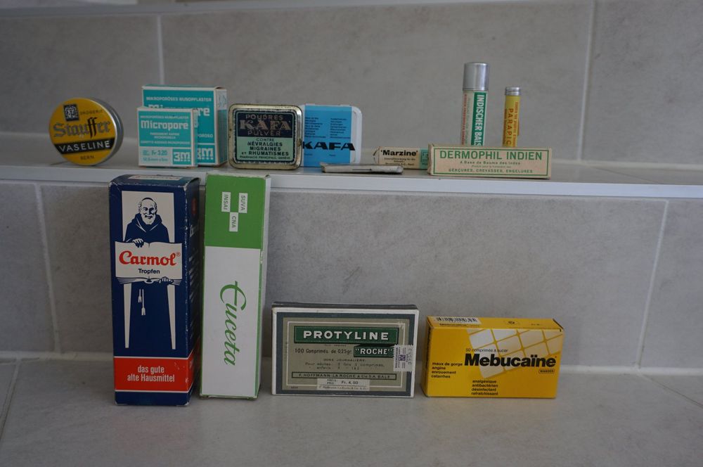 Original Alte Medikamentenverpackungen Vintage ca 14 Stück (Gebraucht ...