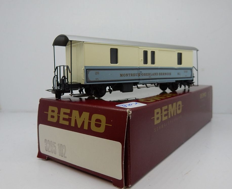 Hom- Bemo - MOB "Nostalgie" Fourgon 2 ess. (Ovp) (K042) (Gebraucht) in ...