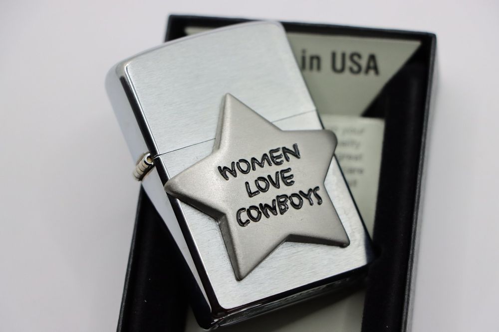 Zippo Women Love Cowboys Emblem | Kaufen auf Ricardo