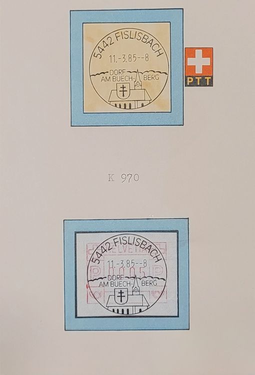 PTT Bögli Fislisbach 1985 K970 (Gebraucht) in Biel/Bienne für CHF 1 – mit Lieferung auf Ricardo ...