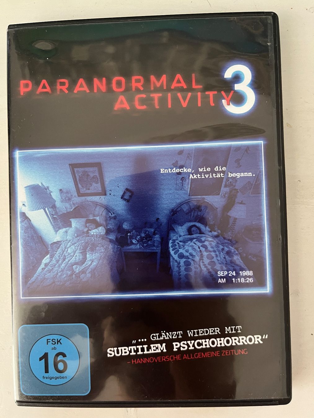 Paranormal Activity 3 (2011) DVD 📀 (Neu (gemäss Beschreibung)) in ...