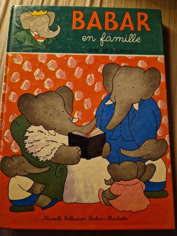 Livre Babar en famille, 1966, Hachette, vintage (Gebraucht) in ...