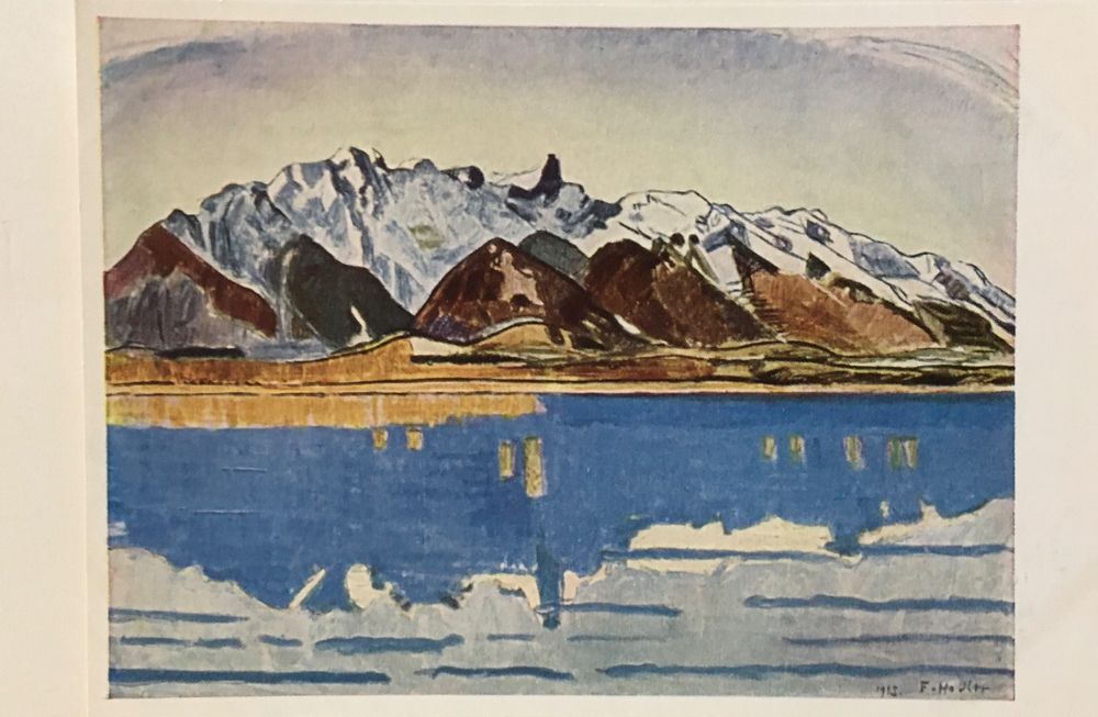 Ferdinand Hodler, Stockhornkette, Künstlerkarte | Kaufen auf Ricardo