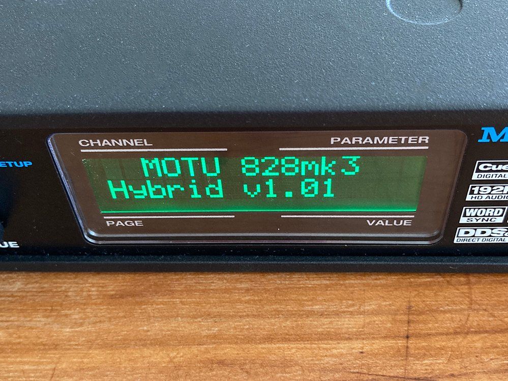 MOTU 828 MK3 Hybrid Audio Interface - Neuwertig | Kaufen auf Ricardo