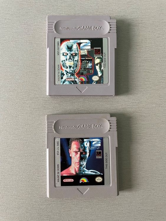 Nintendo GAME BOY Terminator 2 Spiele Set *Retro / RAR* | Kaufen auf ...