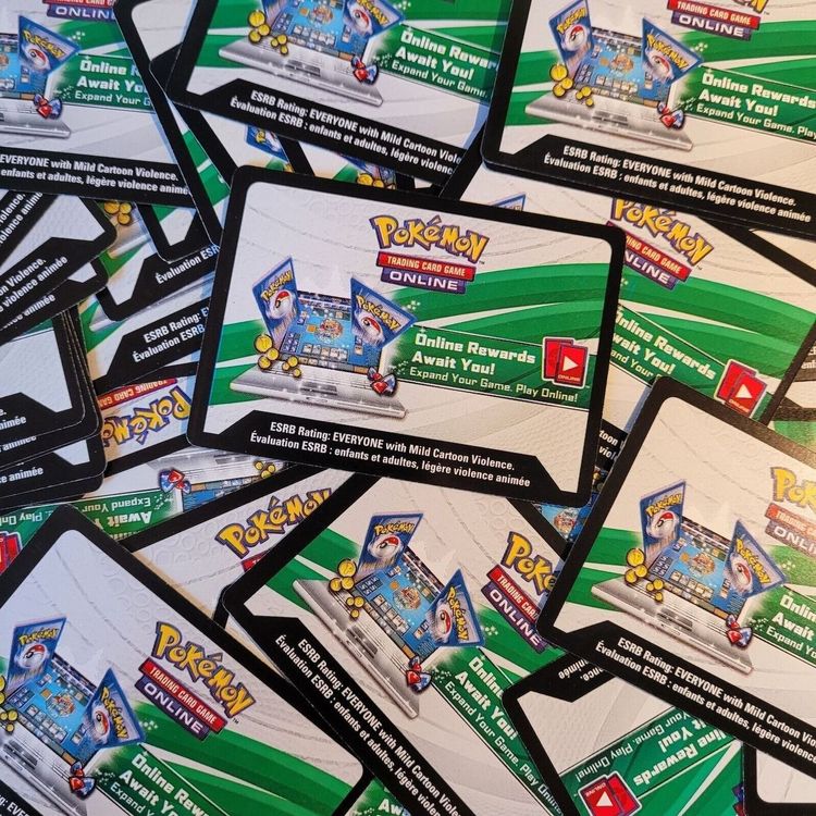 285 x Pokémon TCG Online Code Karten (Gebraucht) in Jonschwil für CHF 9 ...