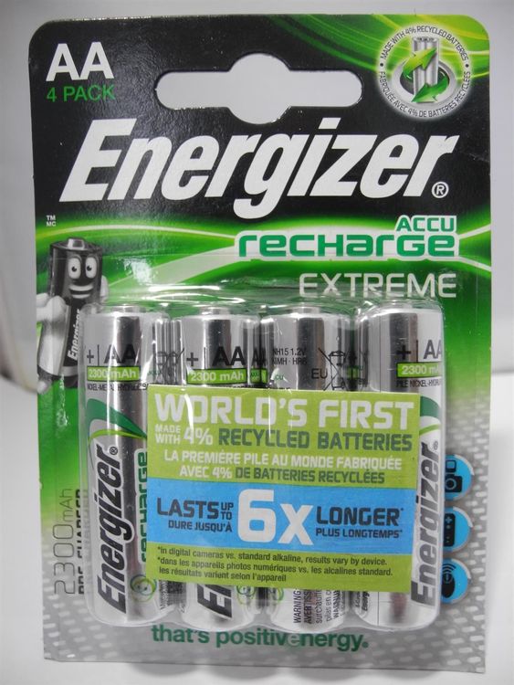 Energizer Accu Recharge Extreme AA 2300 | Kaufen auf Ricardo