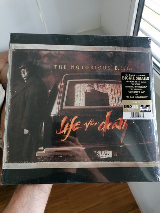 Notorious Big Live after death vinyl neu made in germany (Neu und ...