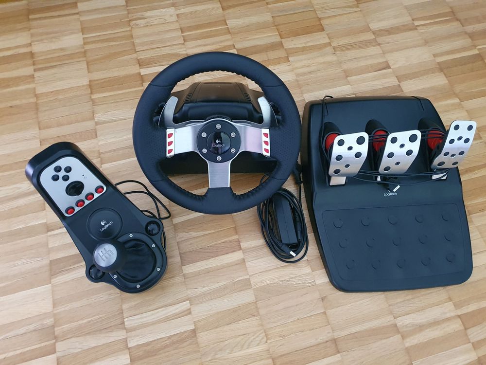 Logitech G27 Racing wheel, pedal set, shifter | Kaufen auf Ricardo